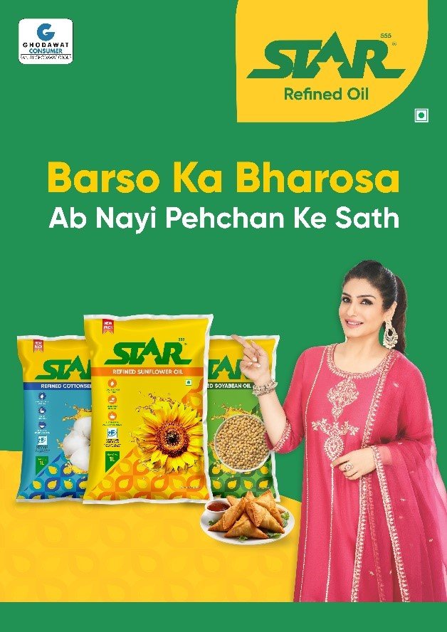 Raveena Tandon Joins Ghodawat Consumer as Brand Ambassador for Star ...