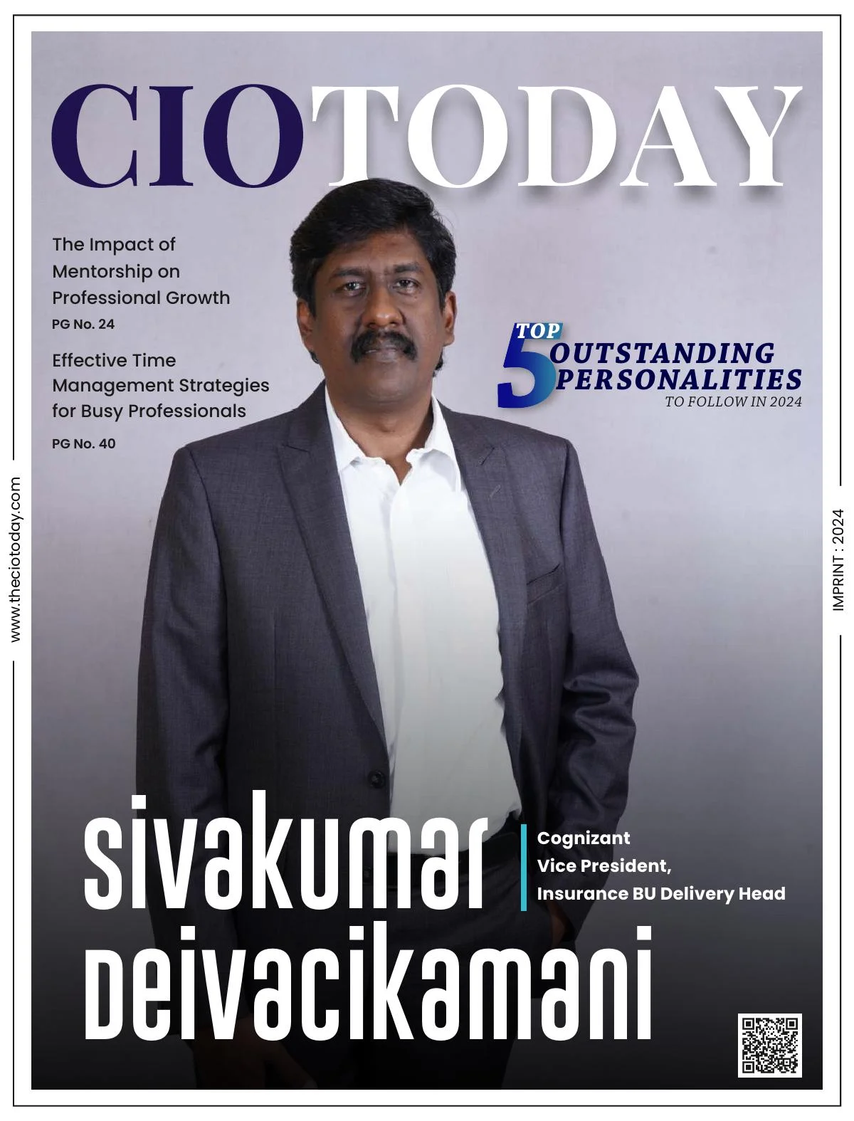 Sivakumar Deivacikamani - Top 5 Outstanding Personalities to Follow in ...